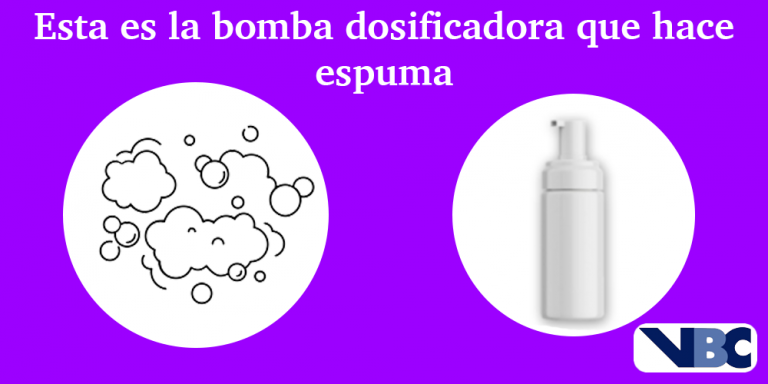 Esta es la bomba dosificadora que hace espuma - VBC